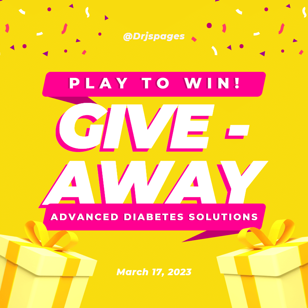 Advanced Diabetes Solution Contest - Dr Spages
